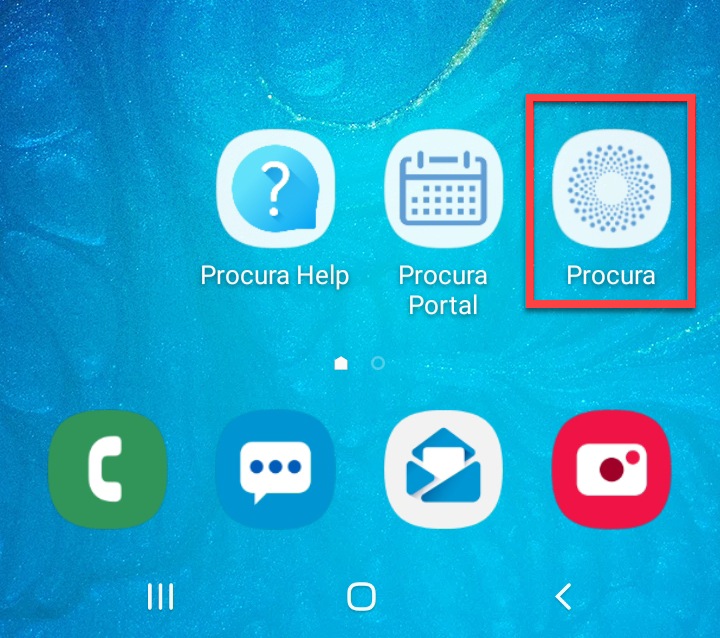 Access the Procura Mobile App – VCH Procura Help