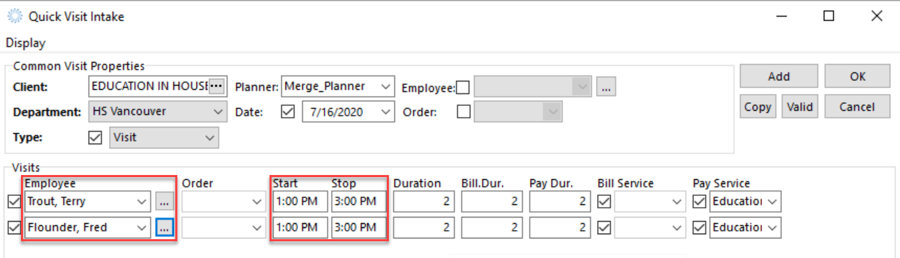 Attendance Type Scheduling Module – VCH Procura Help